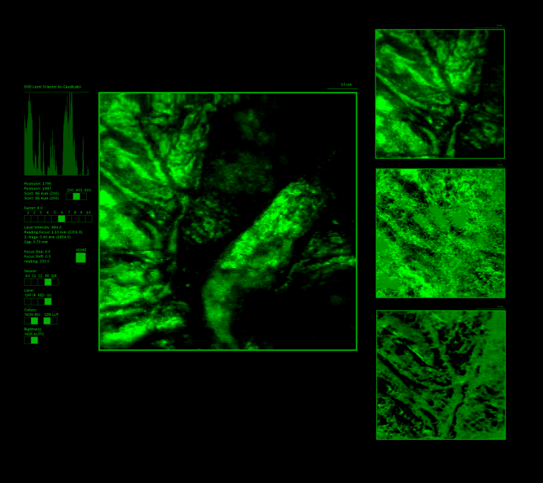 Welcome to » DVD Laser Scanner Microscope