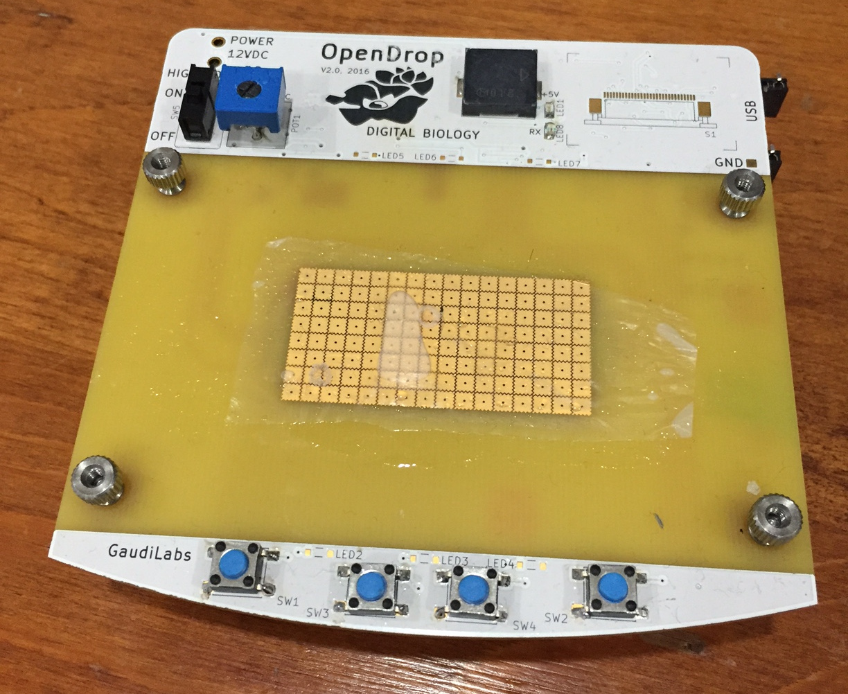 White OpenDrop for Color Chemistry – OpenDrop