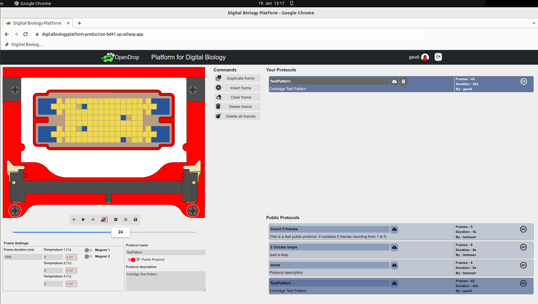 OpenDrop Online-Platform – OpenDrop